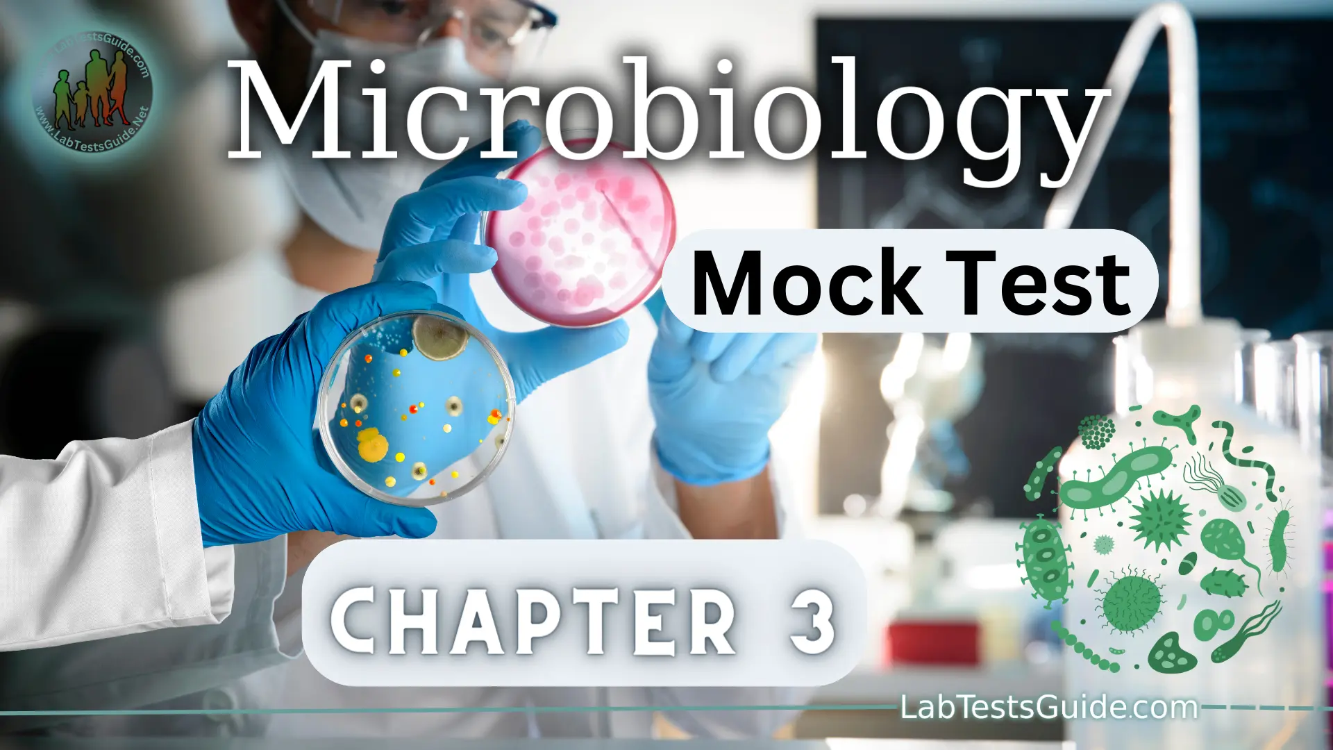 Microbiology MCQs Mock Test - Chapter 3 | Lab Tests Guide