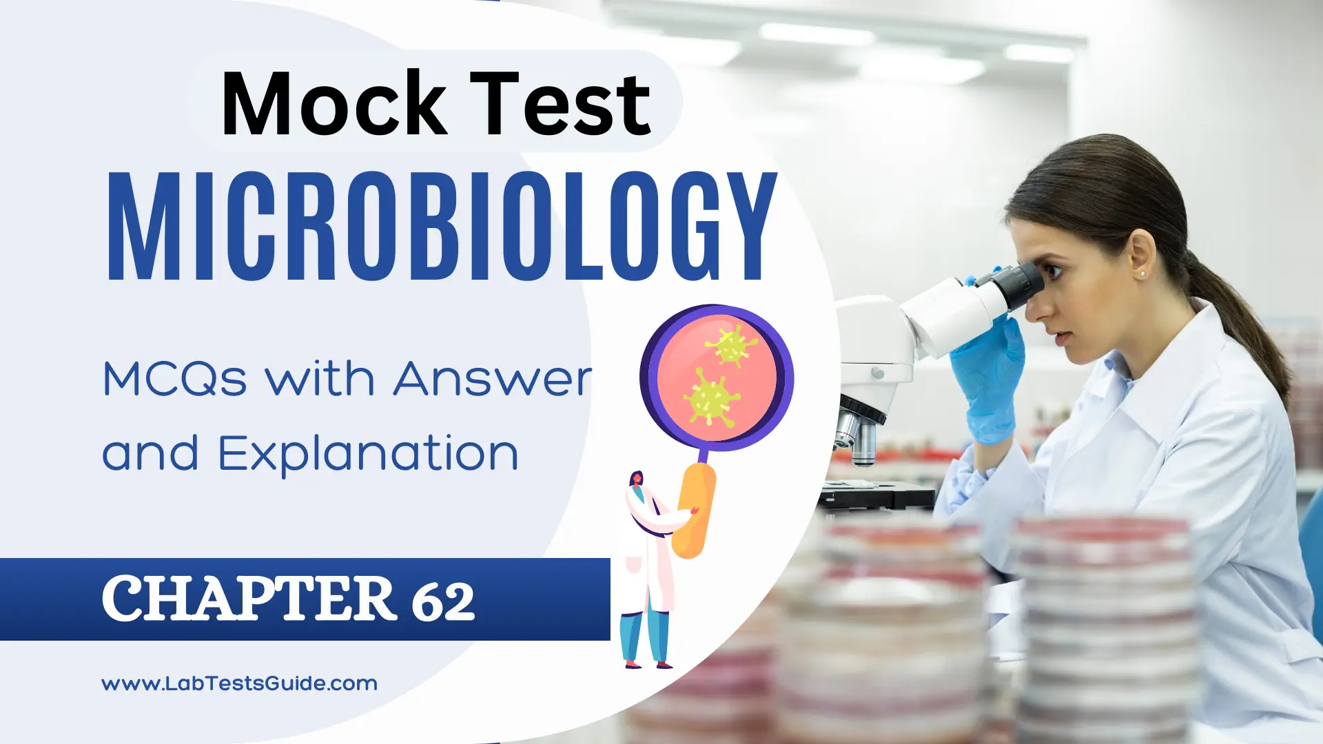 Microbiology MCQs Mock Test - Chapter 62 | Lab Tests Guide